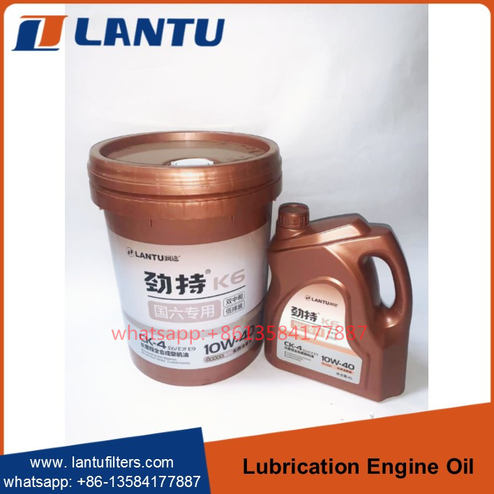 Lantu Truck Lubrication Engine Oil Full Synthetic Diesel Engine Oil Ck ...